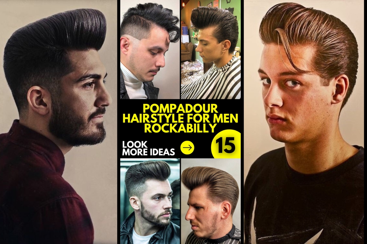Rockabilly men's pompadours: 2024 style guide 15 ideas - Fall Update 2024
